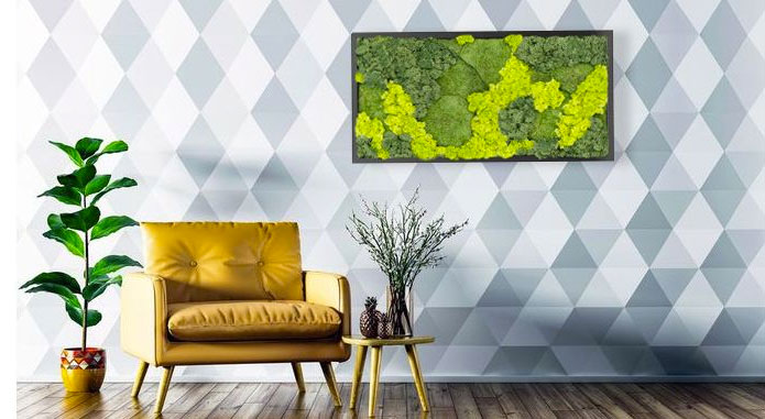 Een moswand maken doe je zo! - Huis-inrichten.com