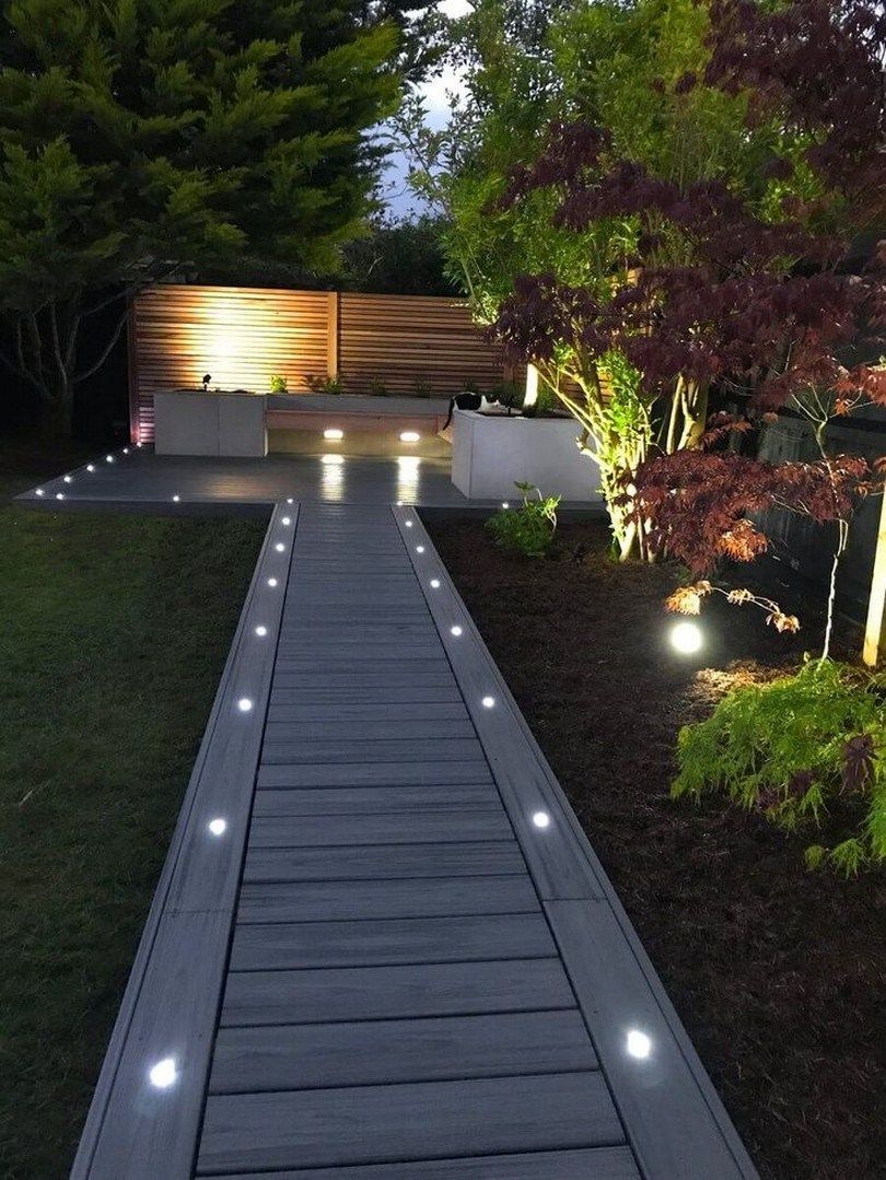 Inbouwspots in de tuin - Huis-inrichten.com